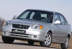 Hyundai Accent II Sedan • Dane techniczne • AutoCentrum.pl