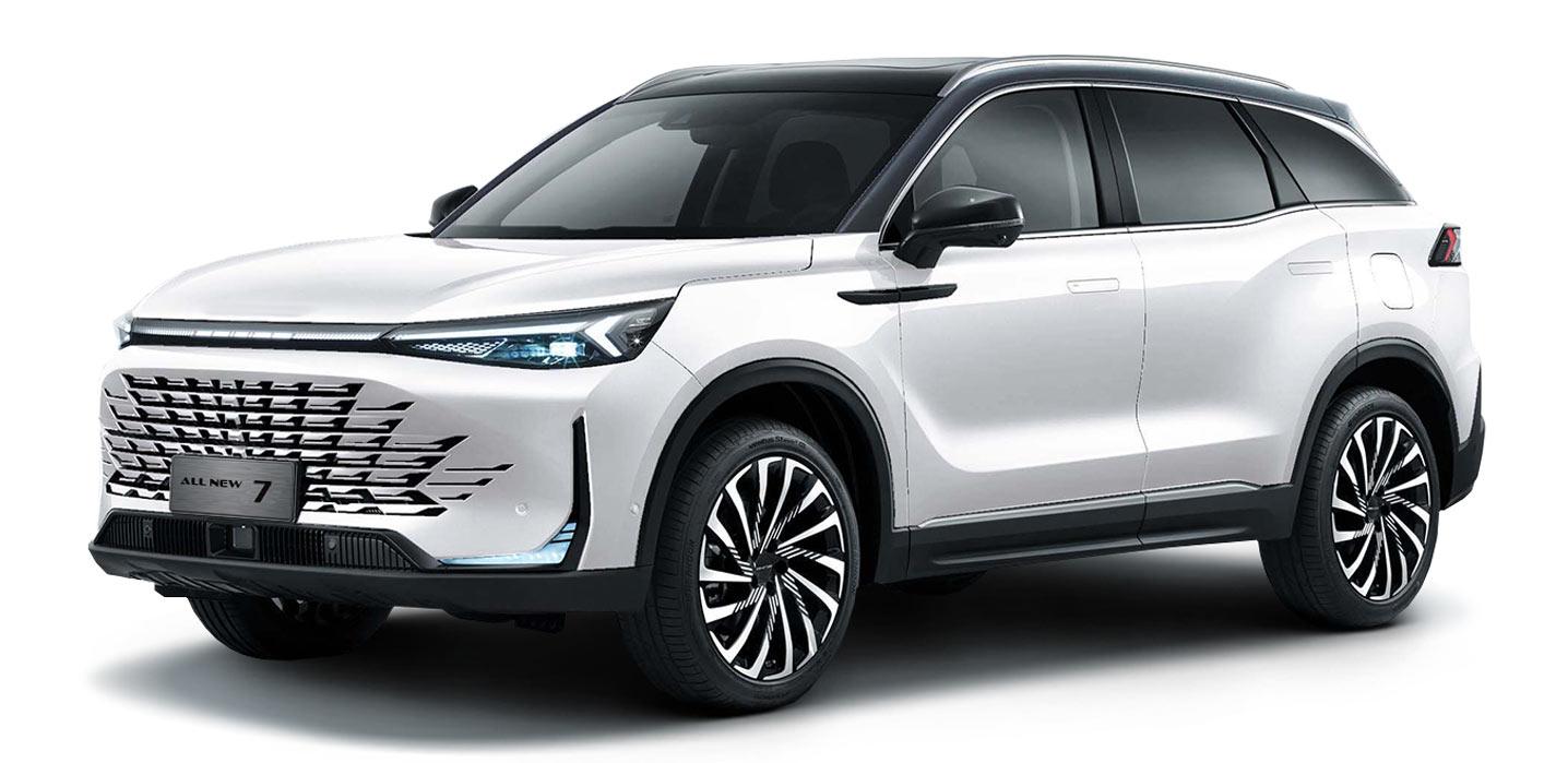 BAIC Beijing 7 1.5 177KM 130kW od 2023 • Dane techniczne • AutoCentrum.pl