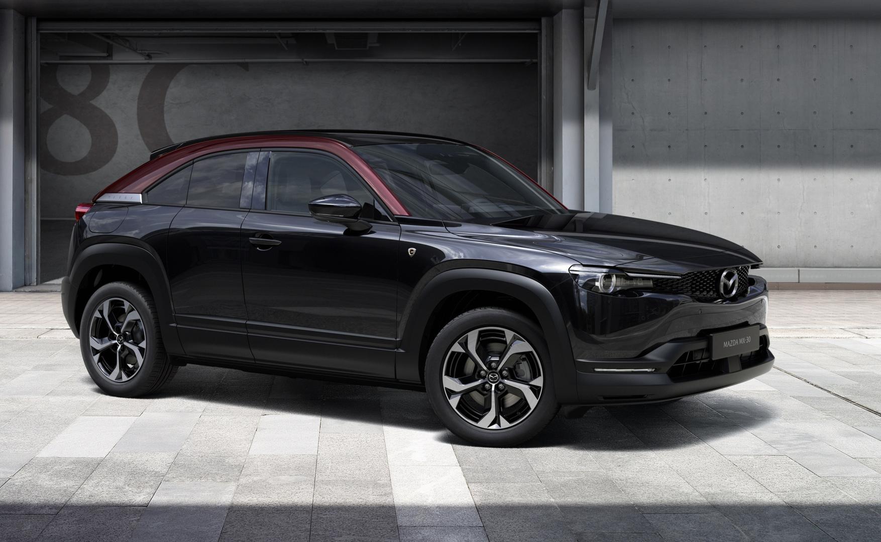 Mazda MX-30 SUV Plug-In 0.8 e-SKYACTIV R-EV 170KM 125kW od 2024 • Dane techniczne • AutoCentrum.pl