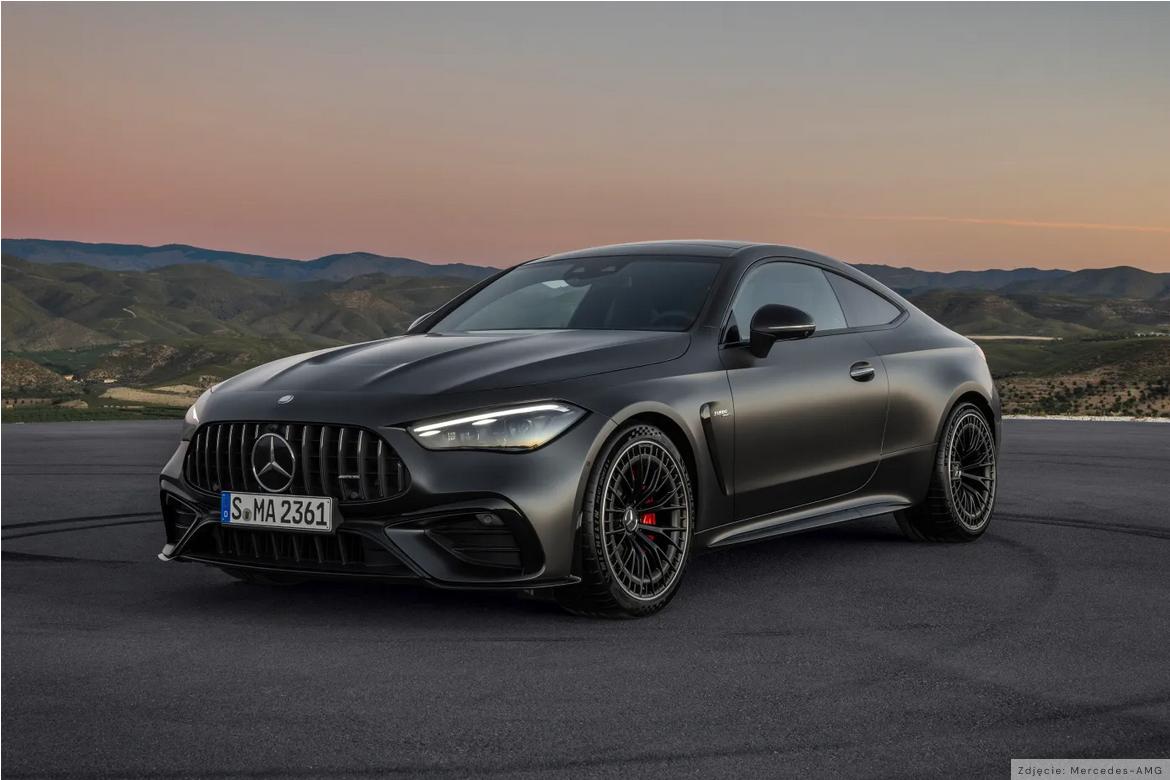 Mercedes CLE Coupe AMG 3.0 53 449KM 330kW od 2024 • Dane techniczne ...