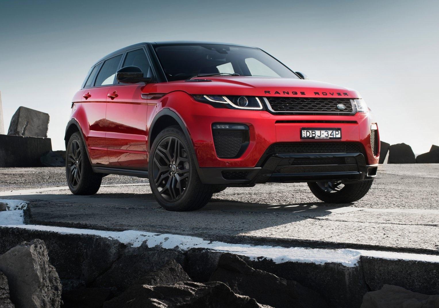 Land Rover Range Rover Evoque I SUV Coupe Facelifting - silniki, dane ...