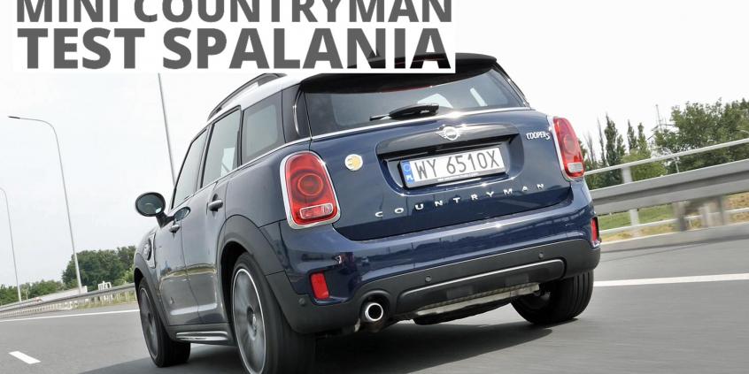 MINI Countryman 1.5 Plug-in Hybrid 224 KM (AT) - pomiar zużycia paliwa ...