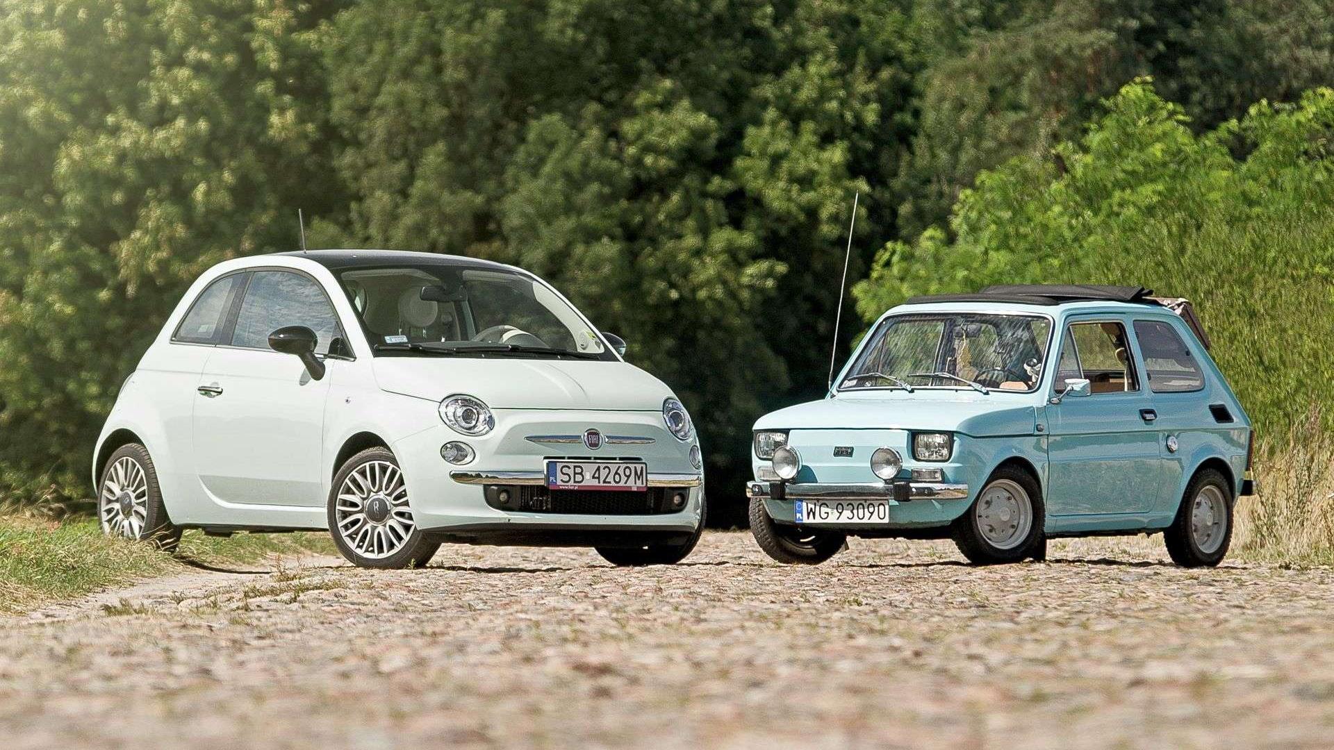 Fiat 126p & Nowy Fiat 500 - z ziemi włoskiej do Polski • AutoCentrum.pl