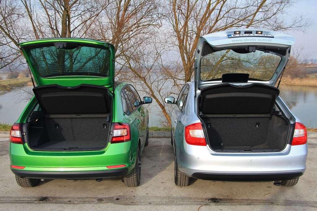 Skoda Rapid Spaceback vs. Liftback - dwa oblicza poprawności ...