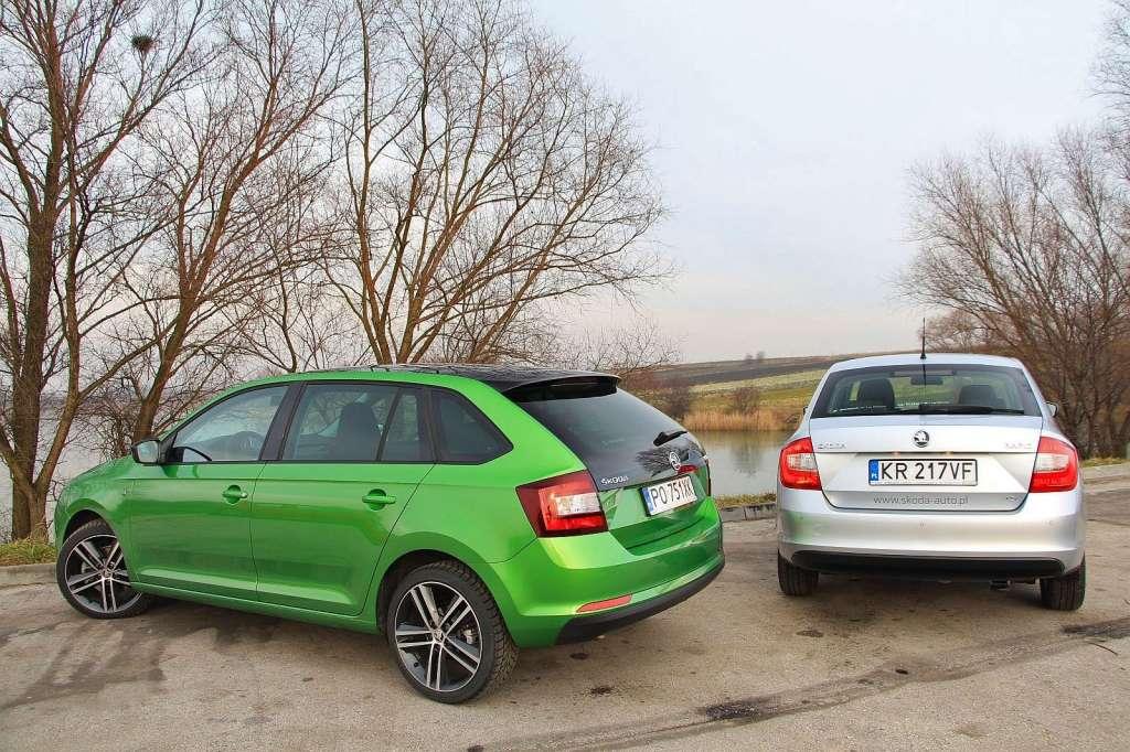 Skoda Rapid Spaceback vs. Liftback - dwa oblicza poprawności ...