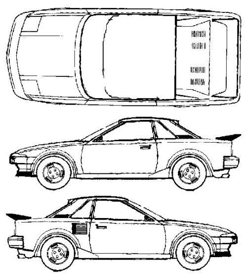 Toyota MR2 I • Dane techniczne • AutoCentrum.pl
