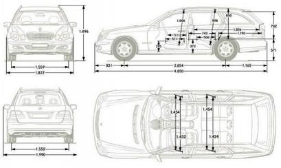 Mercedes W211 Technische Daten