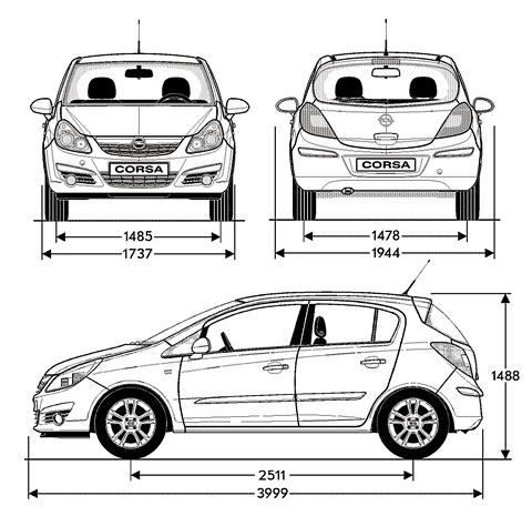 Opel Corsa D Hatchback • Dane techniczne • AutoCentrum.pl