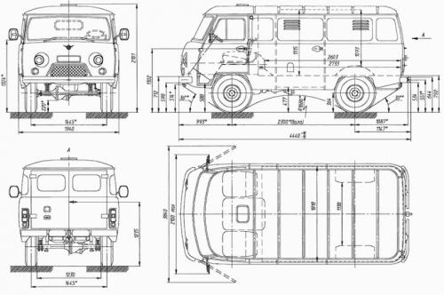 UAZ 3741 • Dane techniczne • AutoCentrum.pl