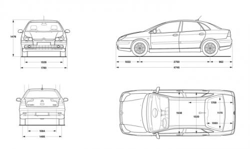 Citroen C5 II Hatchback • Dane techniczne • AutoCentrum.pl