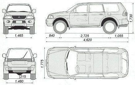 Mitsubishi Montero • Dane techniczne • AutoCentrum.pl