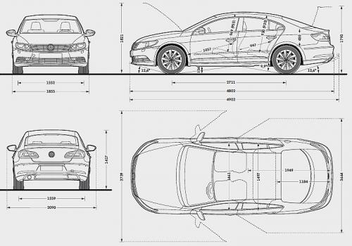 Volkswagen Passat CC • Dane techniczne • AutoCentrum.pl