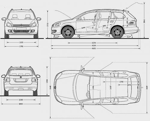 Volkswagen Golf VI Variant • Dane techniczne • AutoCentrum.pl