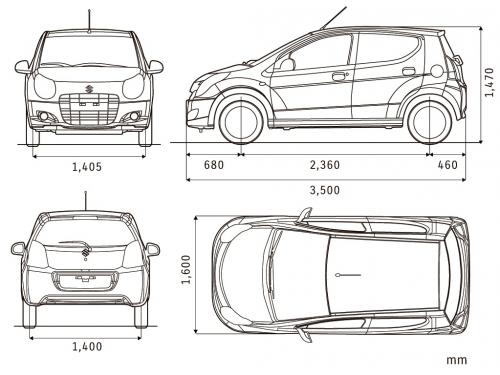 Suzuki Alto VI • Dane techniczne • AutoCentrum.pl