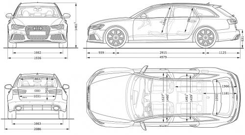 Audi A6 C7 RS6 Avant • Dane techniczne • AutoCentrum.pl