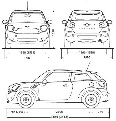 Mini Paceman Hatchback 3d Facelifting • Dane techniczne • AutoCentrum.pl