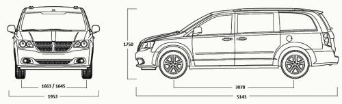 Dodge Caravan V Grand Caravan Facelifting • Dane techniczne ...