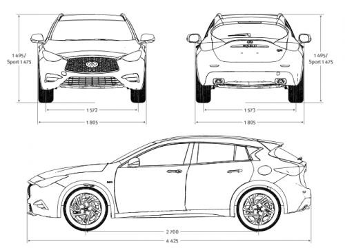 Infiniti Q30 • Dane techniczne • AutoCentrum.pl