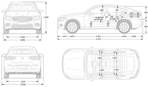 Mercedes GLC Coupe • Dane techniczne • AutoCentrum.pl