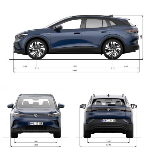 Volkswagen ID.4 • Dane techniczne • AutoCentrum.pl