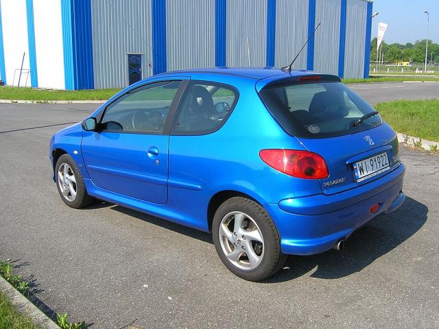 Peugeot 206 • Dane techniczne • AutoCentrum.pl