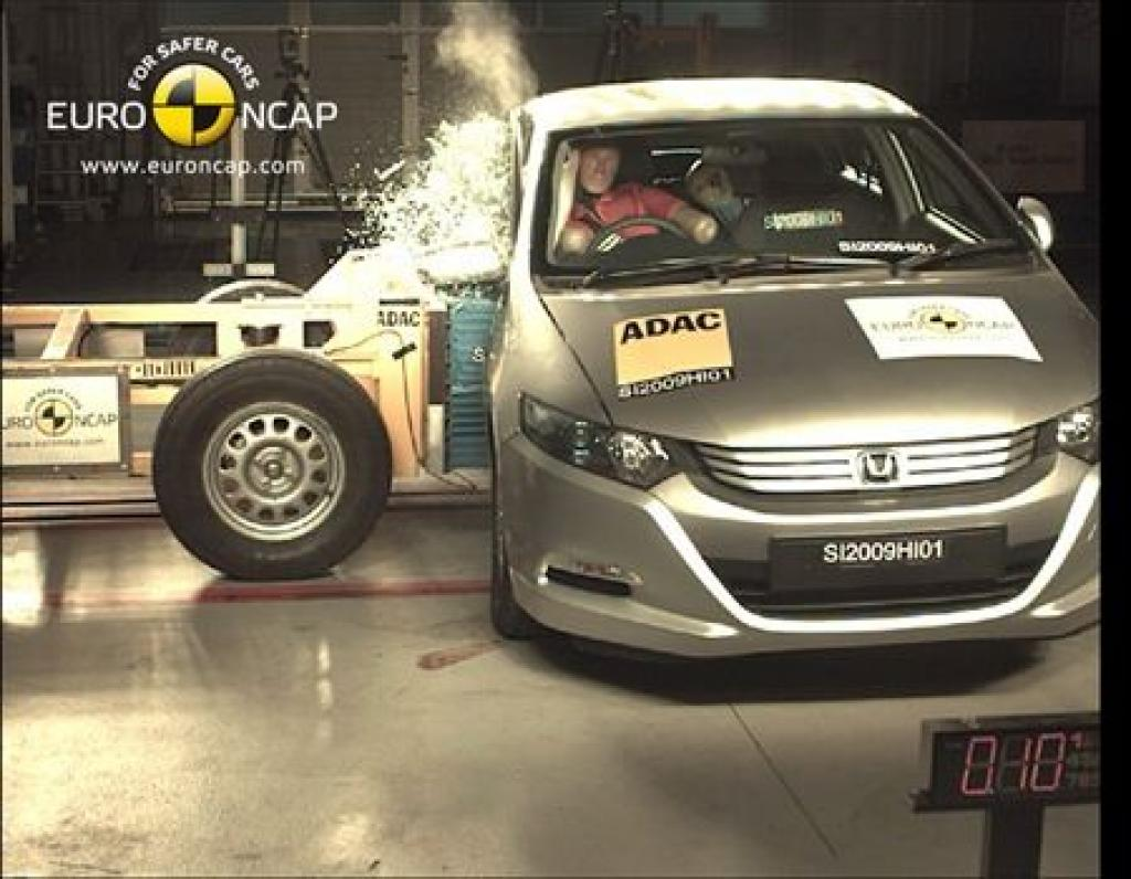 Test zderzeniowy Honda Insight Hybrid, 1.3SE, RHD 2009 • AutoCentrum.pl