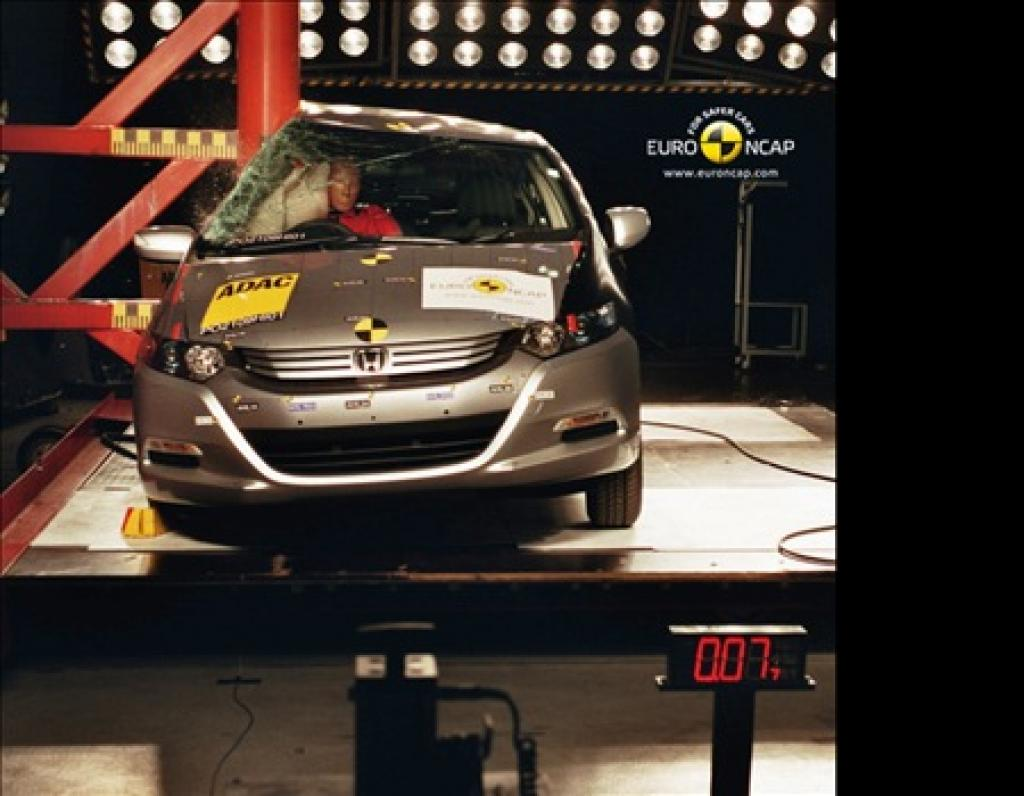 Test zderzeniowy Honda Insight Hybrid, 1.3SE, RHD 2009 • AutoCentrum.pl