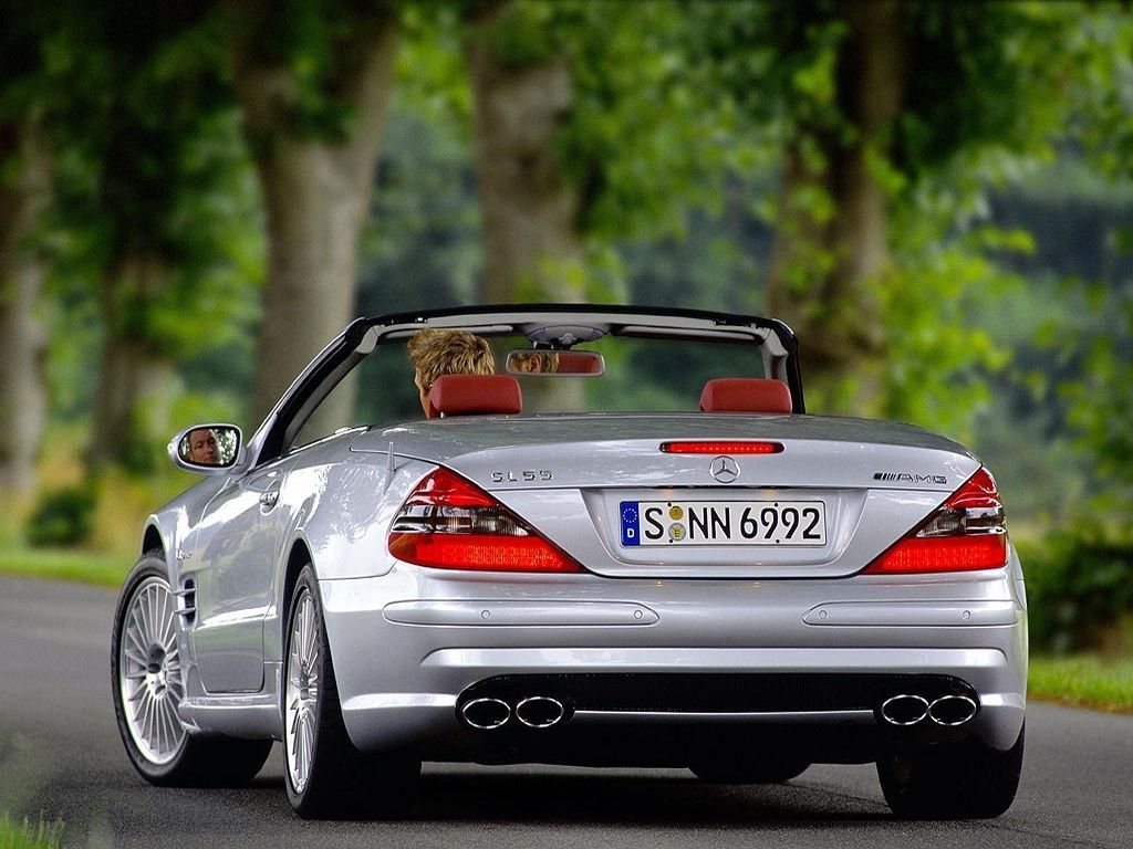 Mercedes SL 55 AMG - Galerie prasowe - Galeria • AutoCentrum.pl