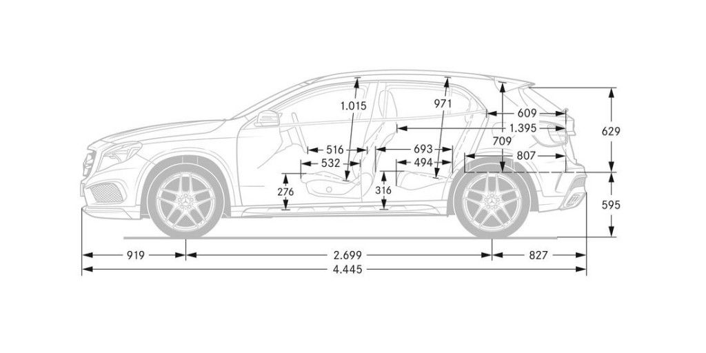 Mercedes GLA 45 AMG (2014) - Galerie prasowe - Galeria • AutoCentrum.pl