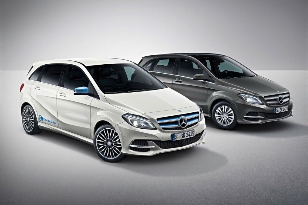Mercedes klasy B Electric Drive (W 242) Facelifting - Galerie prasowe ...