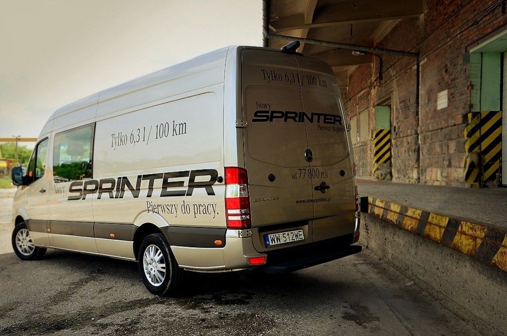 Mercedes Sprinter III Furgon 316 CDI 165KM - galeria redakcyjna ...