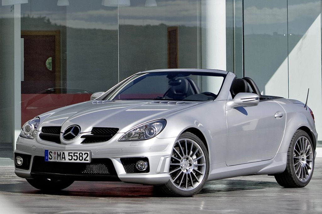 Mercedes SLK 55 AMG 2008 - Galerie prasowe - Galeria • AutoCentrum.pl