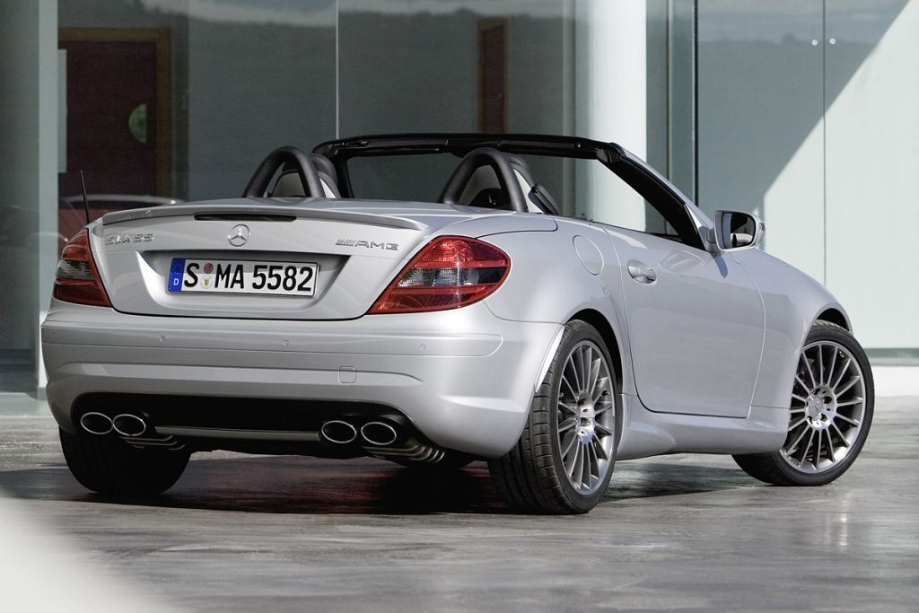 Mercedes SLK 55 AMG 2008 - Galerie prasowe - Galeria • AutoCentrum.pl