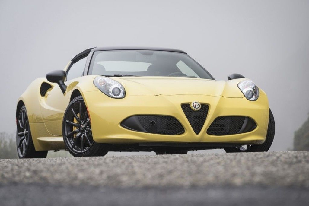 Alfa Romeo 4C Spider Yellow (2016) - wersja amerykańska - Galerie ...