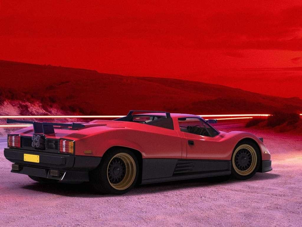 Pagani Zonda z Miami Vice? Powrót lat 80-tych! • AutoCentrum.pl