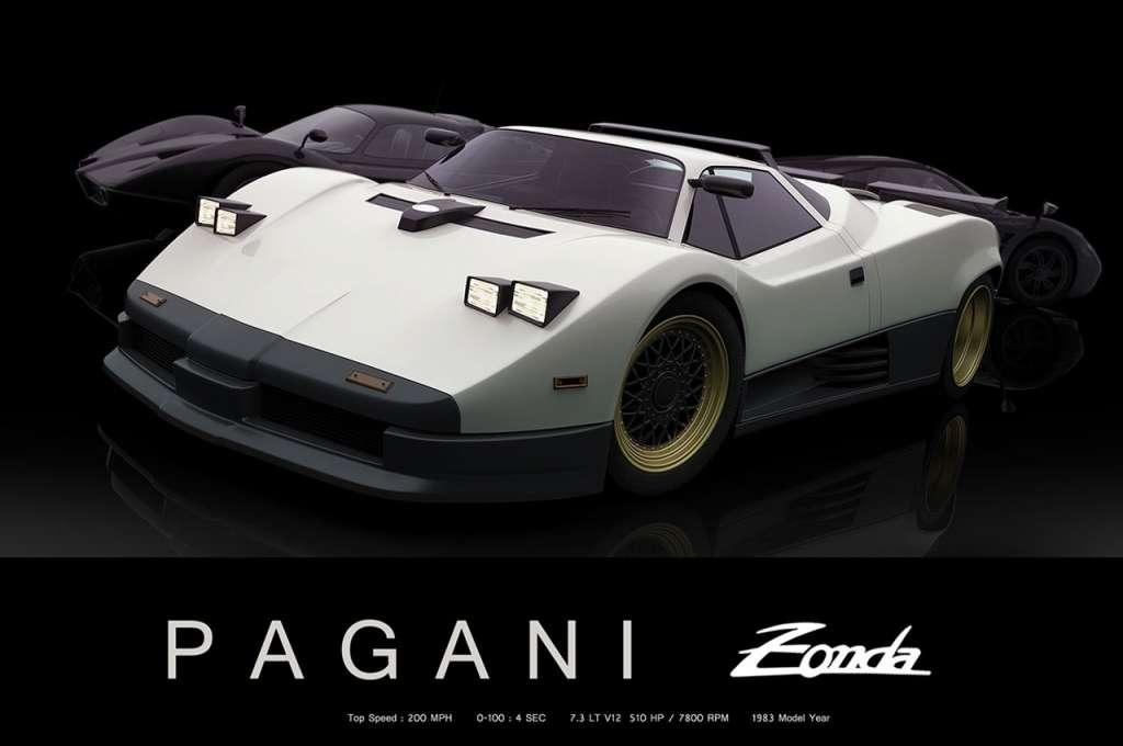 Pagani Zonda z Miami Vice? Powrót lat 80-tych! • AutoCentrum.pl