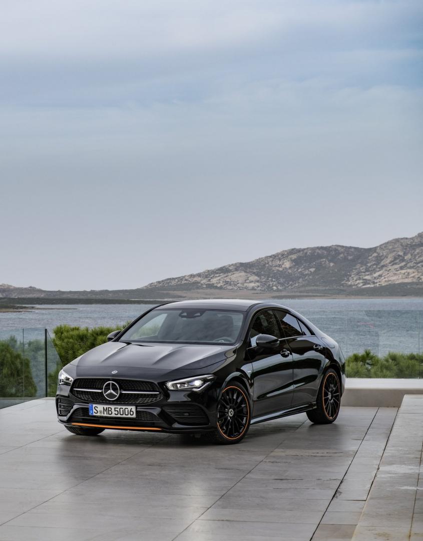 Nowy Mercedes CLA Coupe w światowej stolicy rozrywki • AutoCentrum.pl